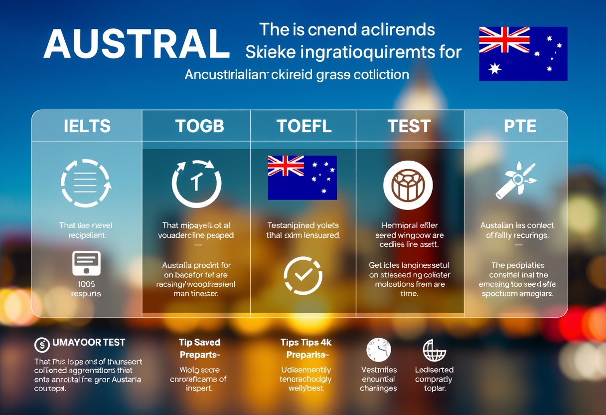 English Language Requirements For Australian Skilled Migration - IELTS ...