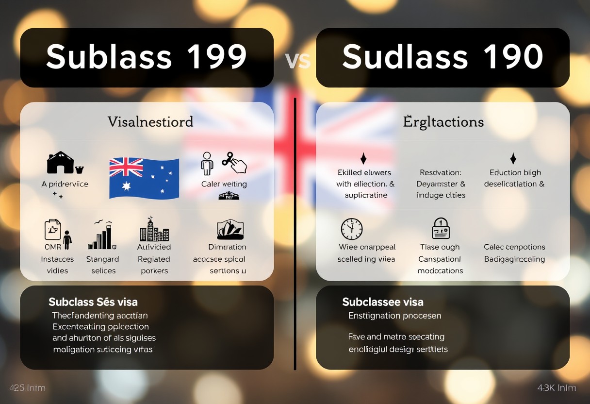 Difference Between Subclass 189 And Subclass 190 Visa - Which One Is ...
